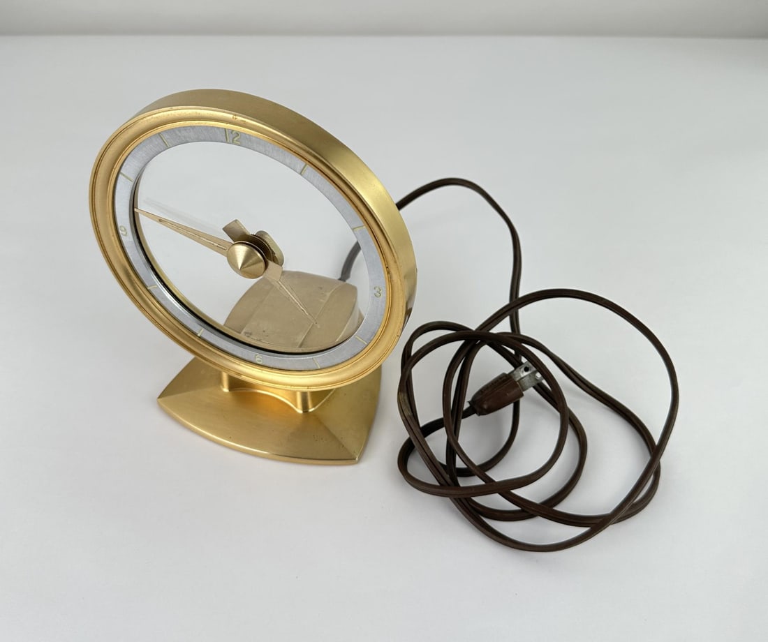 Jefferson Golden Minute Electric Clock Auction