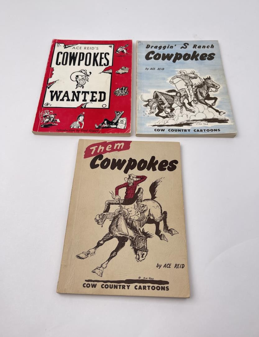 1960s Ace Reid Cowpokes Cartoon Books Auction