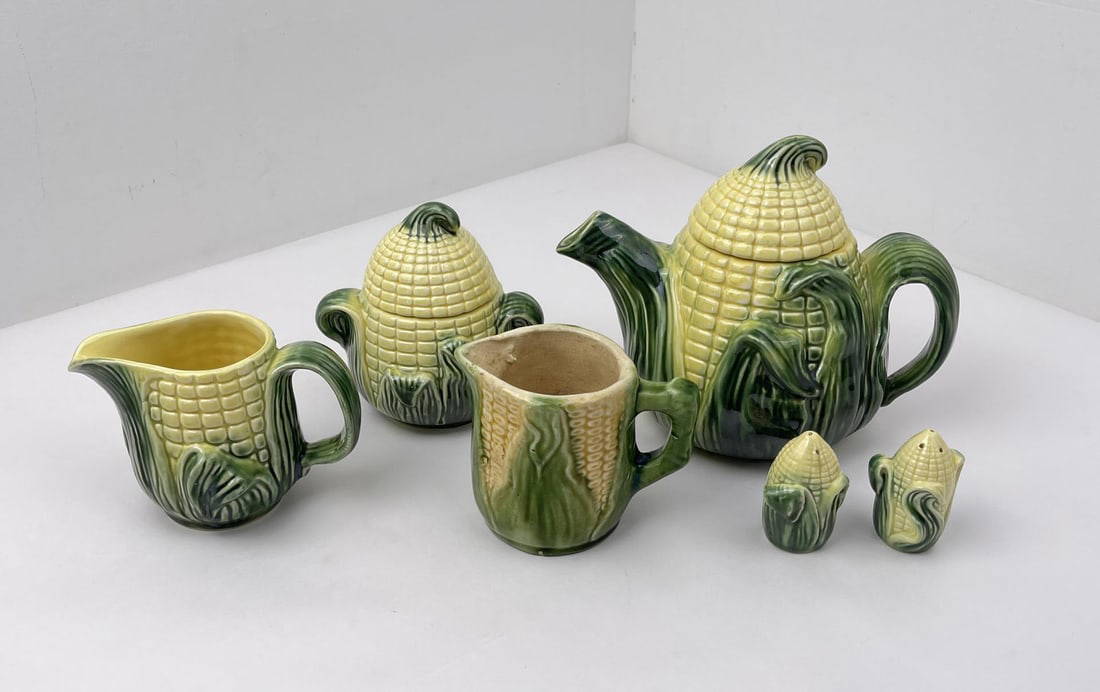 Stanford Ware Ear Of Corn Dishes Auction