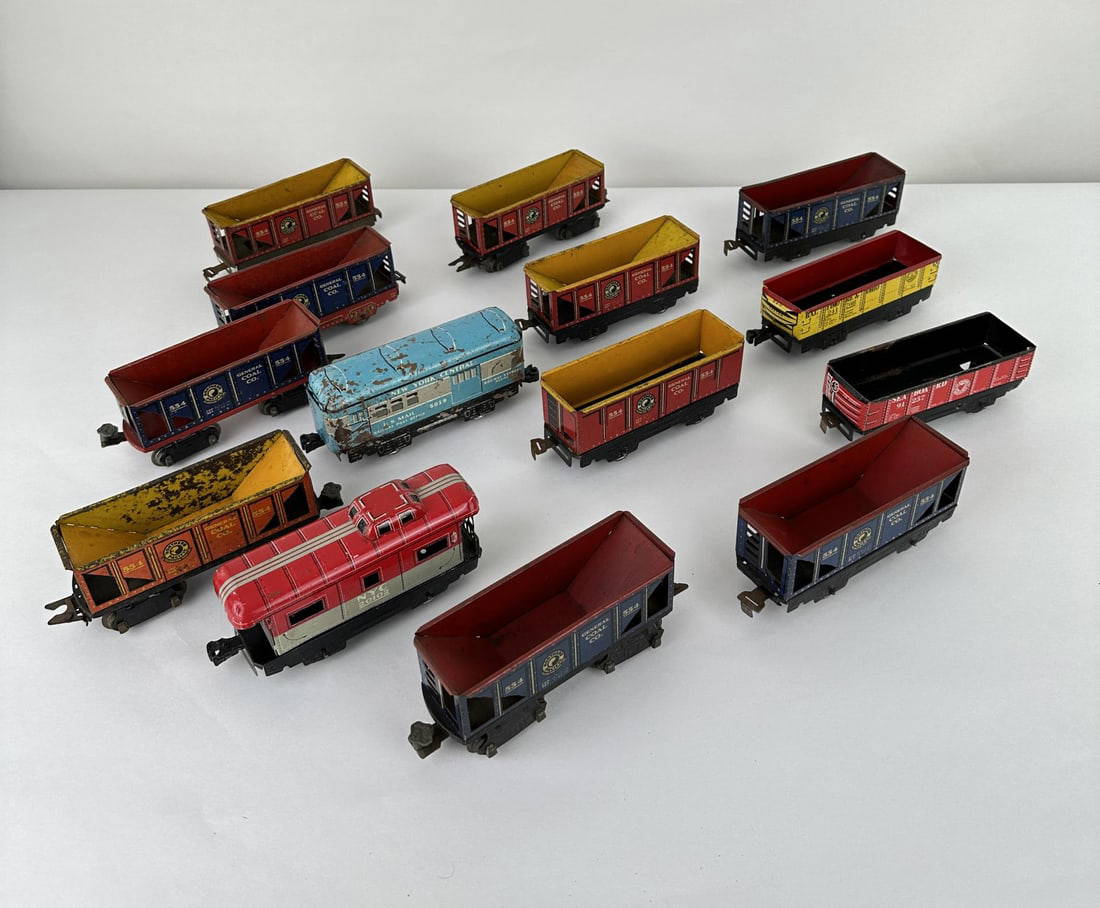 Collection Of Marx O Gauge Train Cars Auction