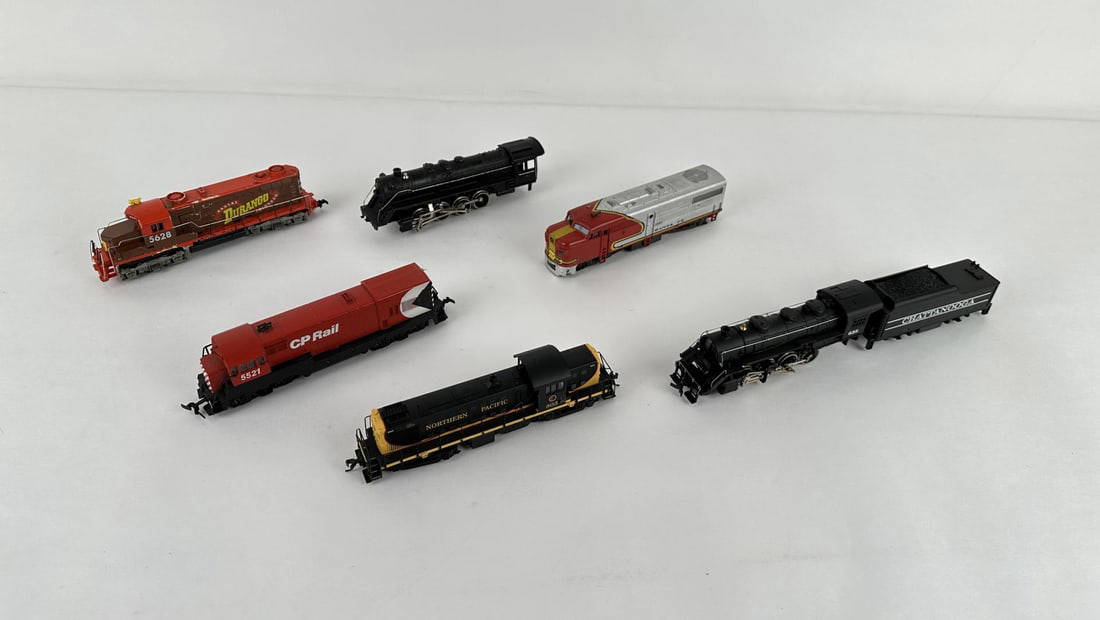 Collection Of Ho Scale Train Engines Auction