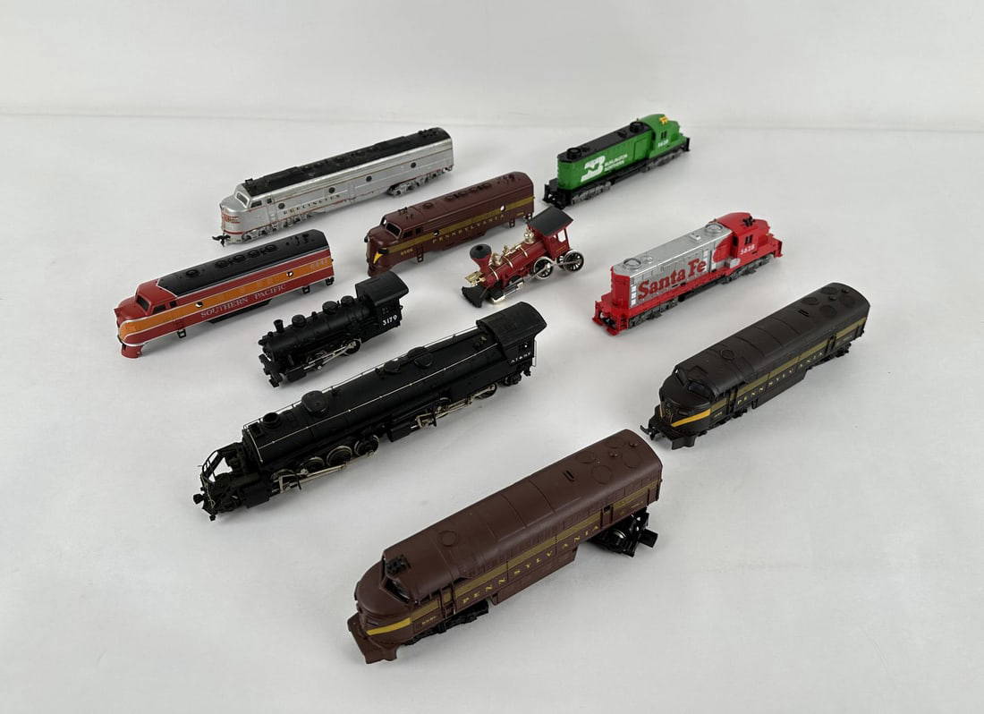 Collection Of Ho Scale Train Engines Auction