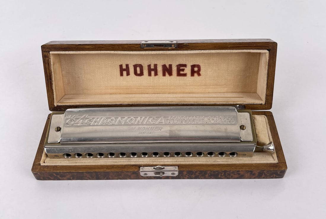 Hohner 64 Chromonica Harmonica Auction