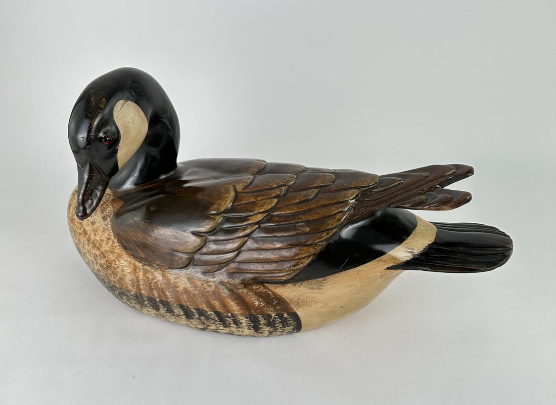 Tom Taber Montana Big Sky Carvers Goose Decoy Auction
