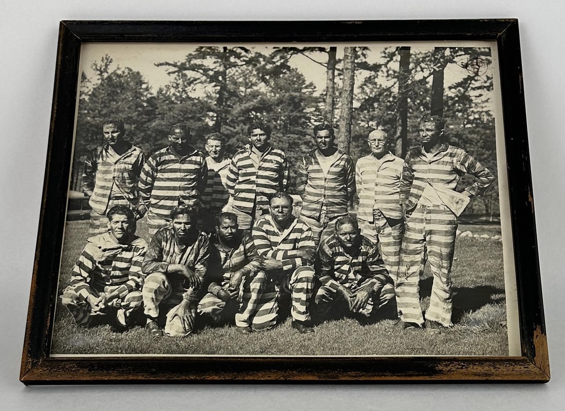 Deer Lodge Prison Montana Prisoner Photo Auction
