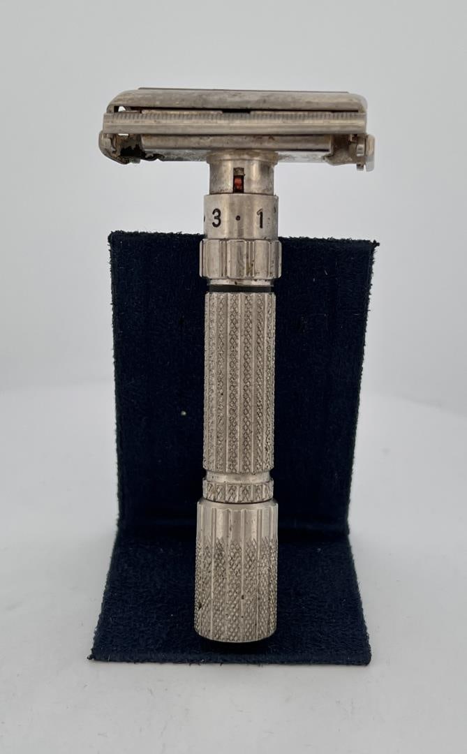Gillette Top Adjust Fat Boy Safety Razor Auction