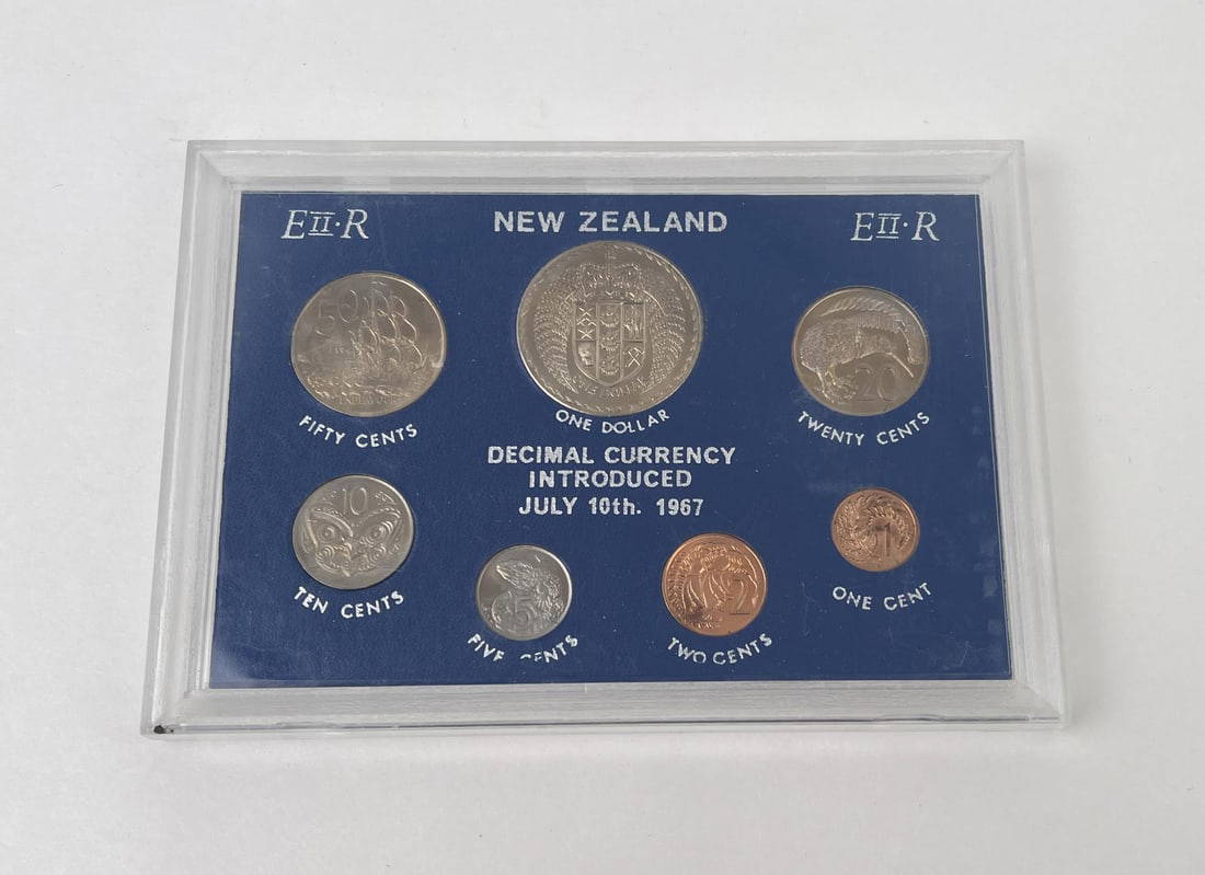 1967 New Zealand Coin Set Auction