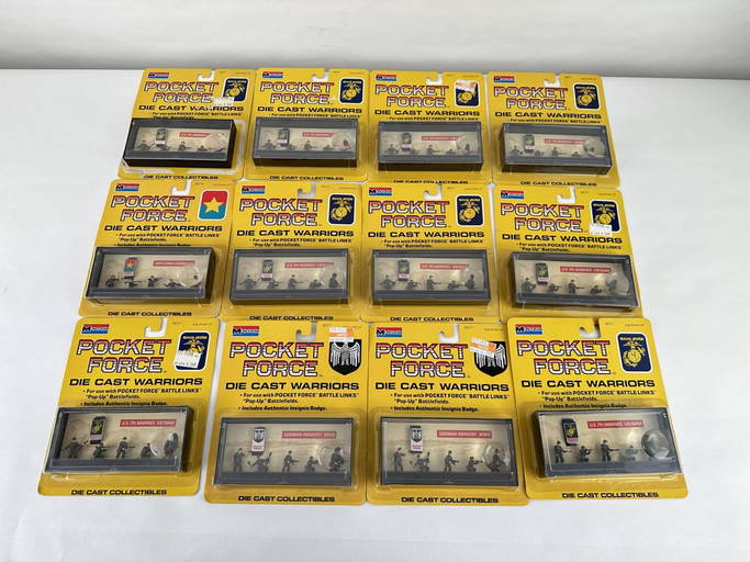 Monogram Pocket Force Die Cast Warriors
