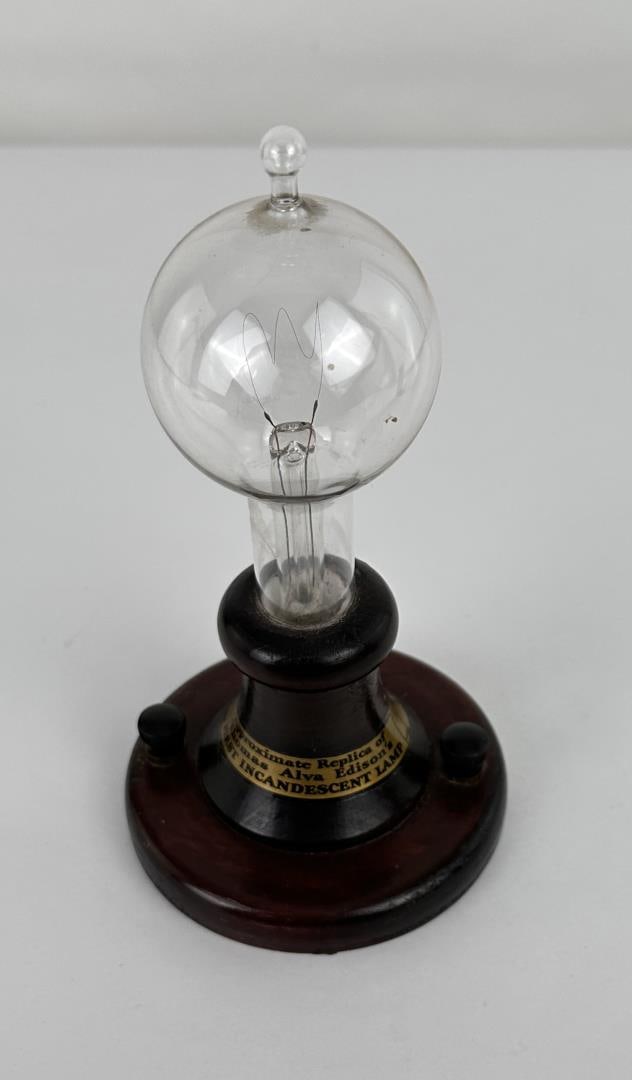 1879-1929 Thomas Edison Incandescent Lamp Auction