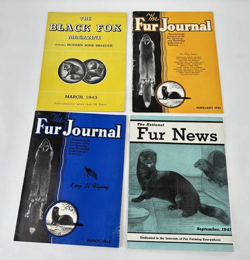 Collection Of Trapping Fur Harvesting Magazines