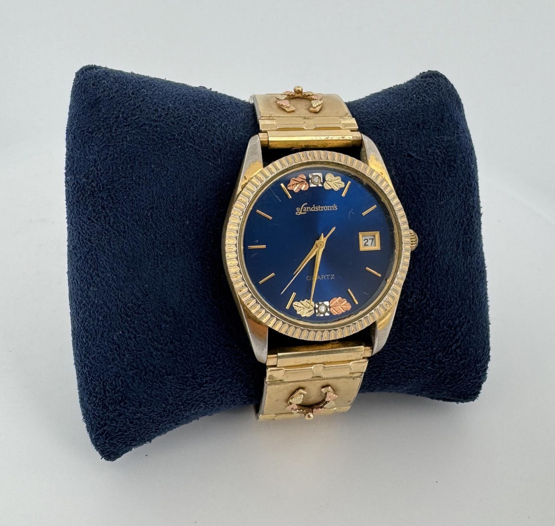 Landstroms Black Hills Gold Watch Auction