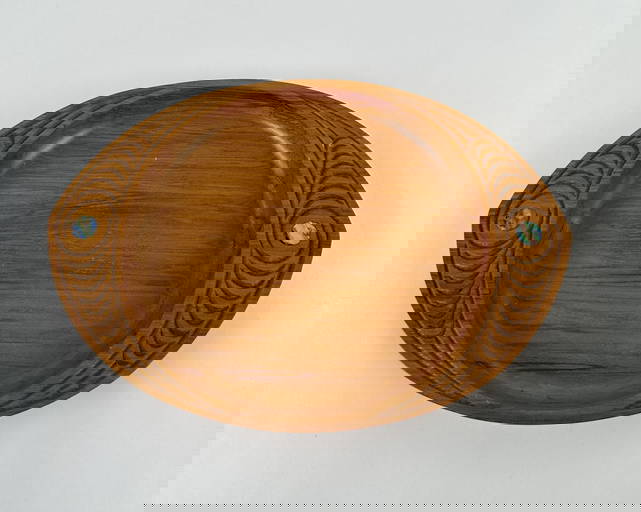 Ruihana Maori Rimu Wood Plate New Zealand