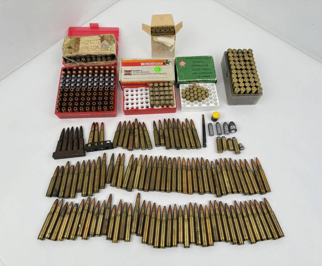 Large Collection Of Assorted Ammo Auction