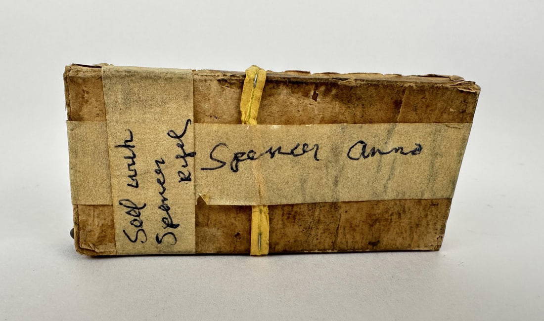 Antique Spencer Rifle Cowboy Cartridges Auction