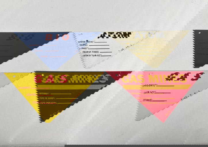 Group Of Us Military Nbc Warfare Warning Signs