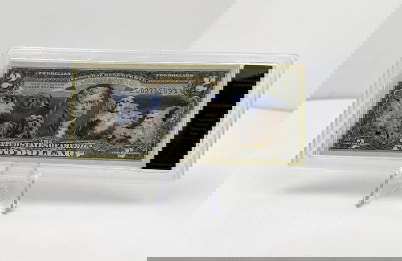 $2 Mount Rushmore National Park Note