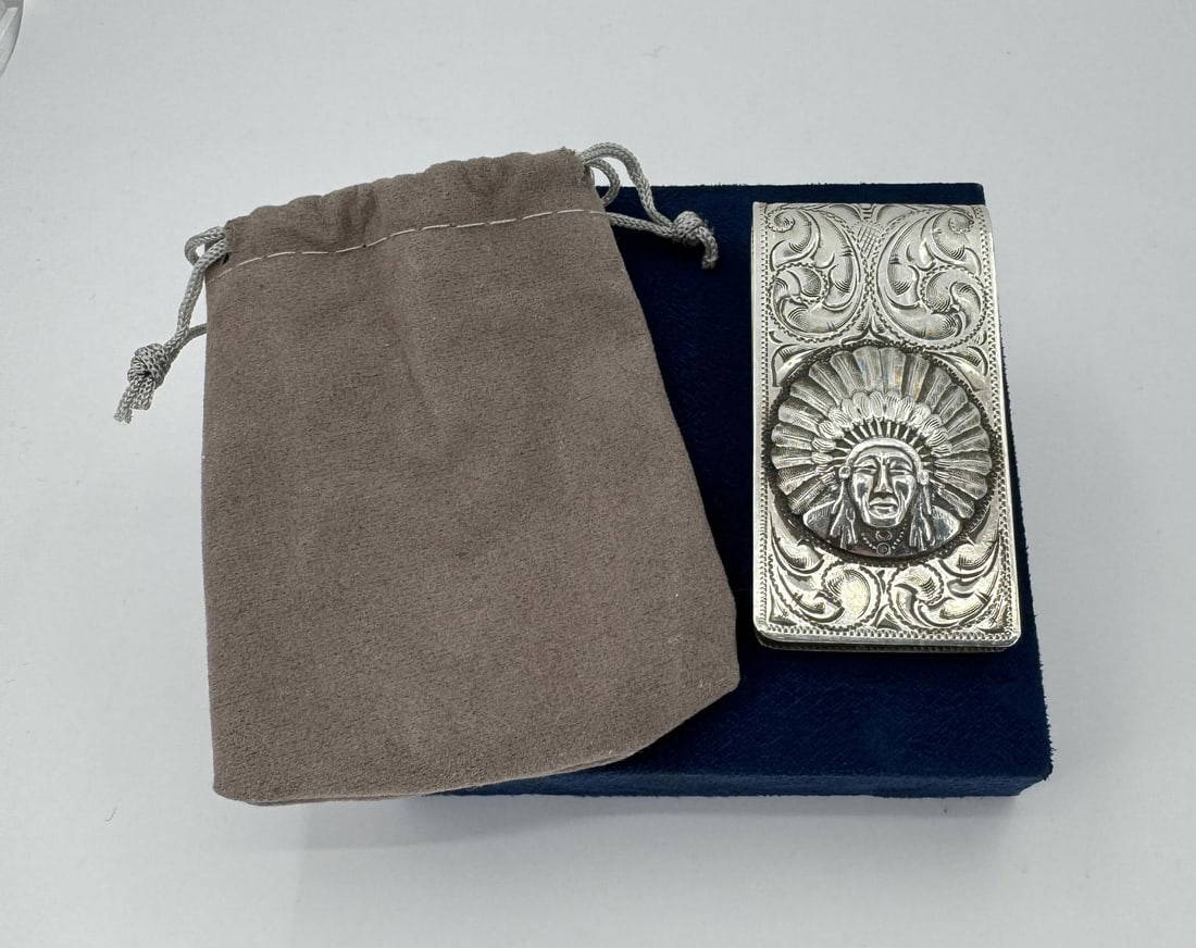 Edward H. Bohlin Sterling Silver Money Clip Auction