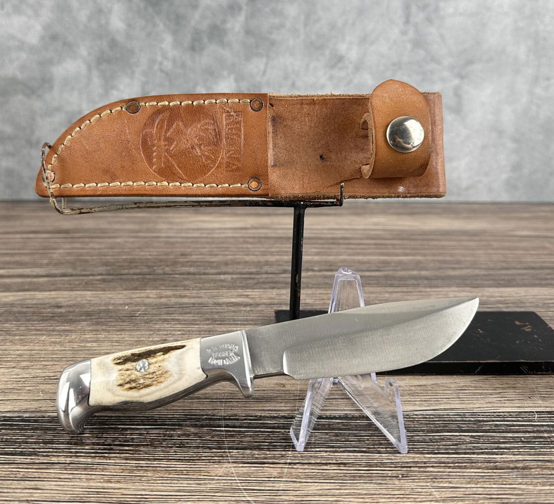Rh Rudy Ruana Bonner Montana 10a Knife Bullwhip Auction