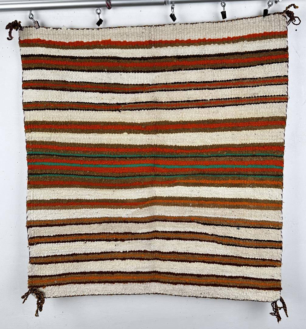 Navajo Indian Saddle Blanket Rug Auction