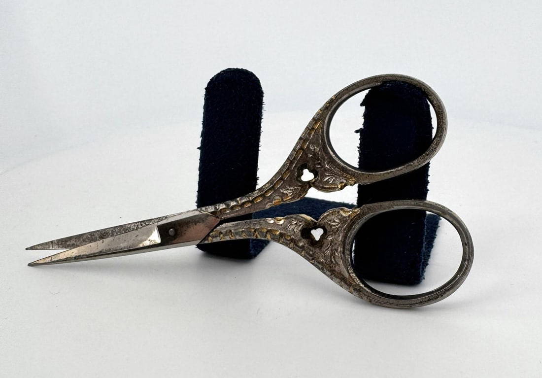 Antique Jen Sal German Sewing Scissors Auction