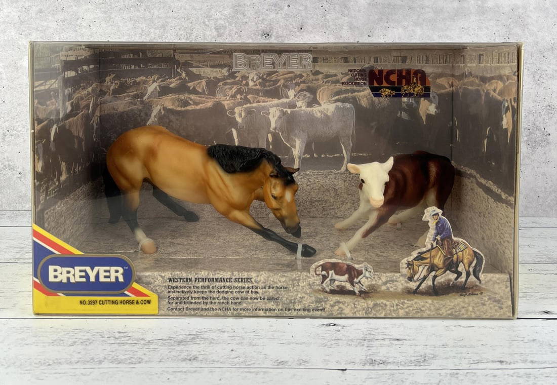 Breyer Horse 3297 Cutting & Cow Auction