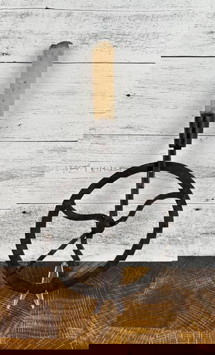 Cast Iron Wheelwright Blacksmith Travelers Wheel