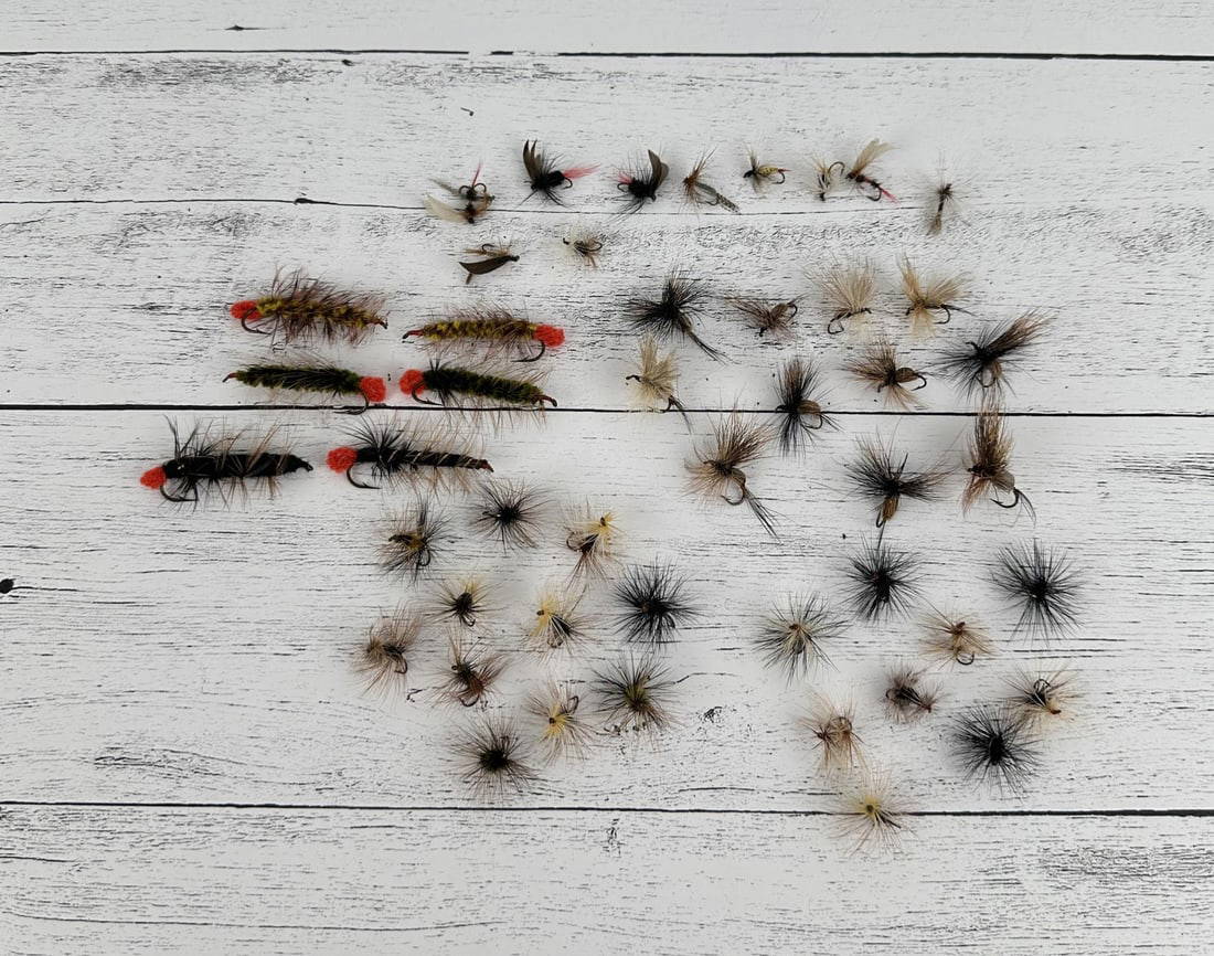Collection Of Montana Fishing Flies Auction