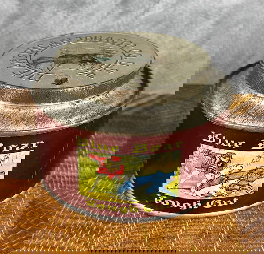 Blue Boar Rough Cut Tobacco Tin