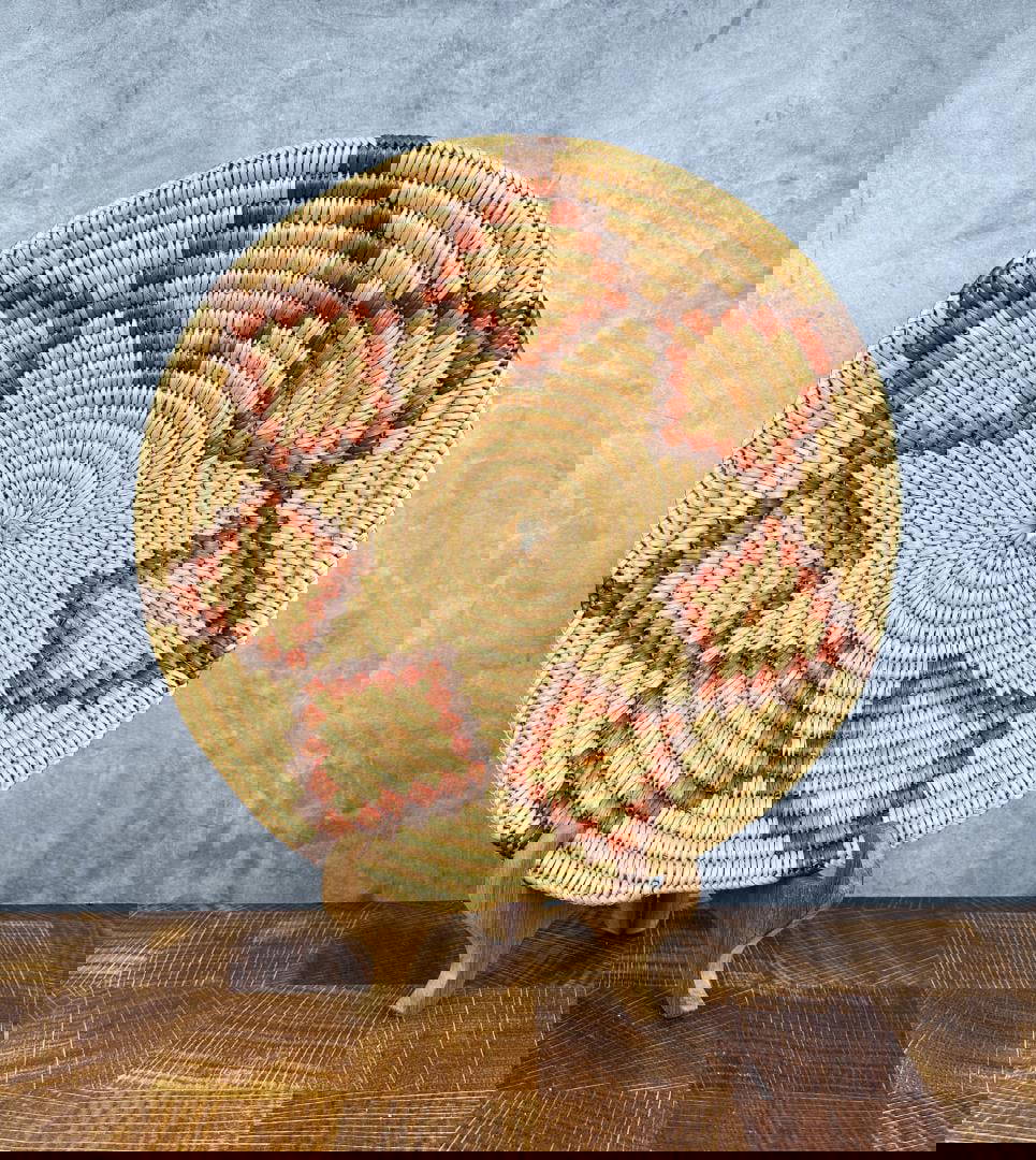 Large Navajo Indian Basket Auction