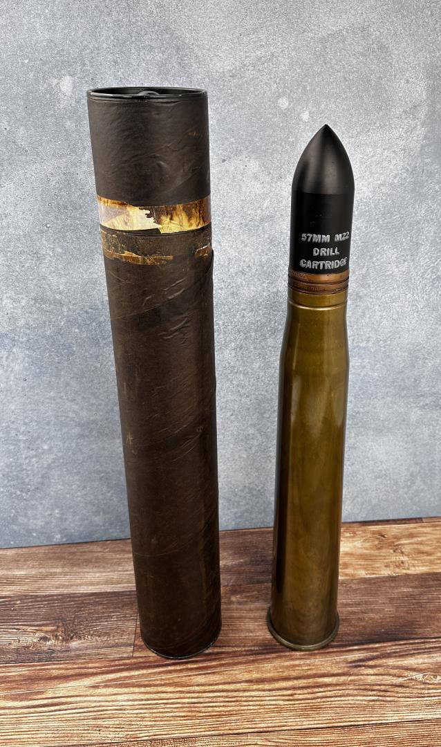 Ww2 57mm M23ab1 Inert Artillery Shell Auction