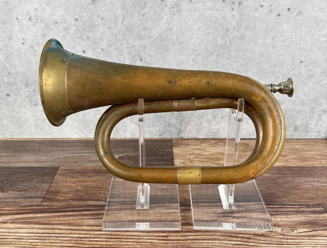 Wwi Ww1 British Army Bugle Auction