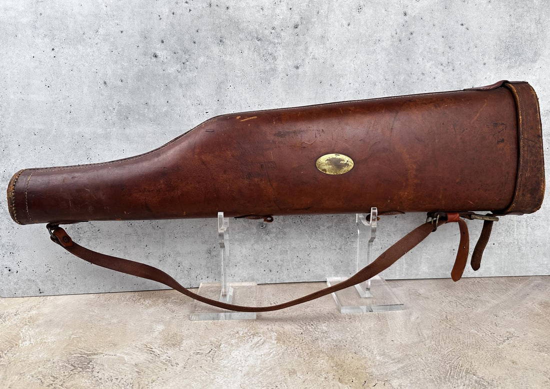 Leg Of Mutton Hard Leather Gun Case Auction