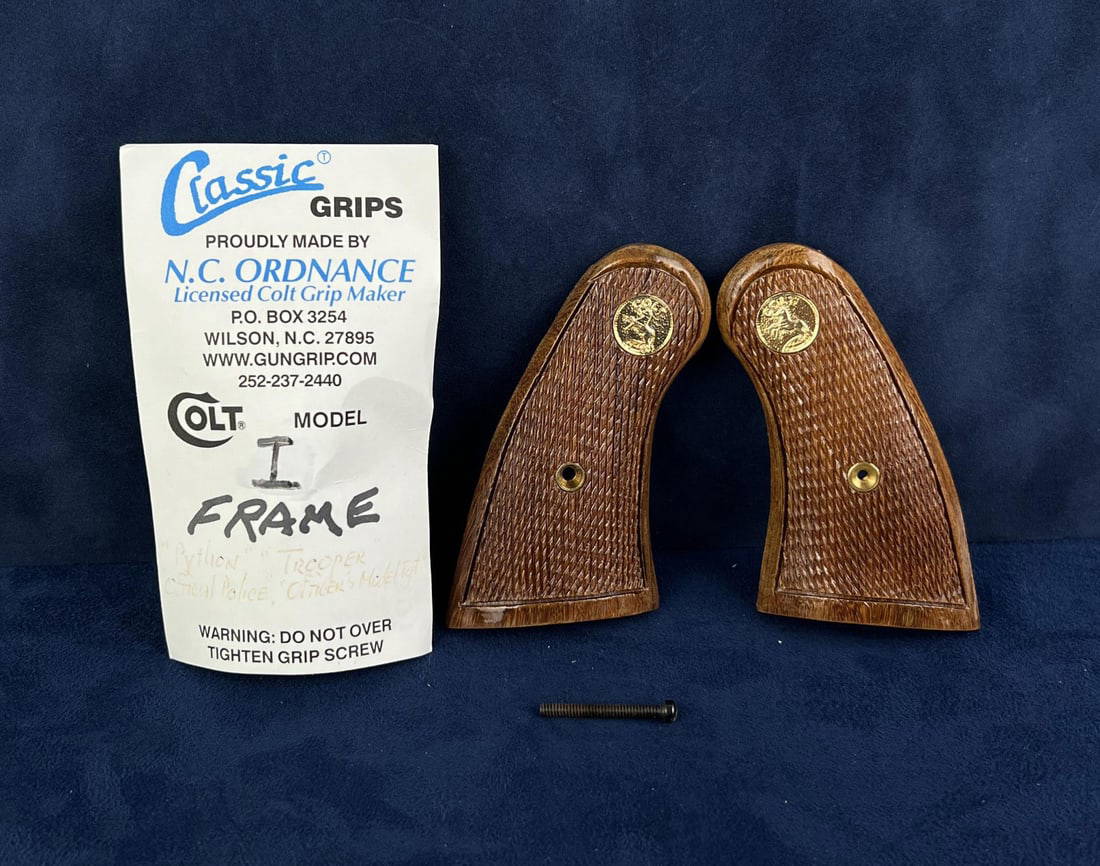 Colt Python Trooper I Frame Pistol Grips Auction