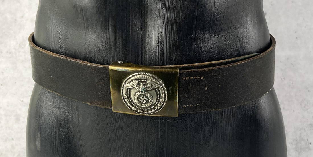 Ww2 German Nskk Motorcycle Corps Belt And Buckle Auction