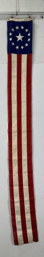 Centennial Thirteen Star Pull Down Cowpens Flag Auction