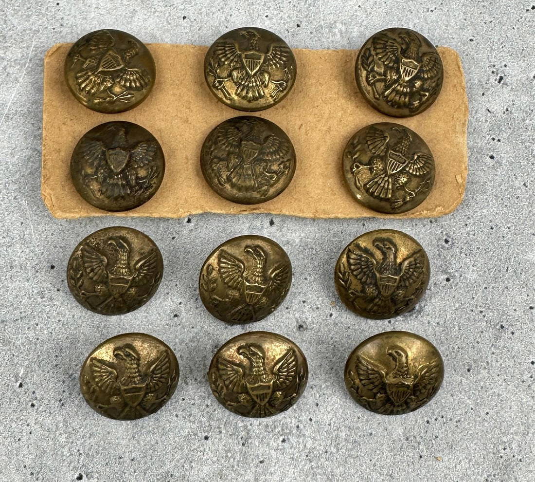 Civil War Us Army Infantry Buttons Auction