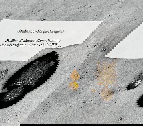 Civil War Ordnance Corps Insignia