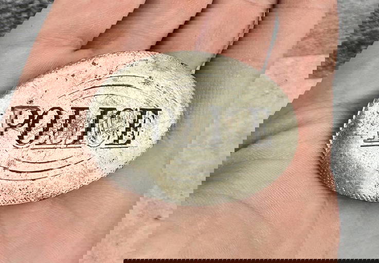 1880s Antique Oval Police Badge