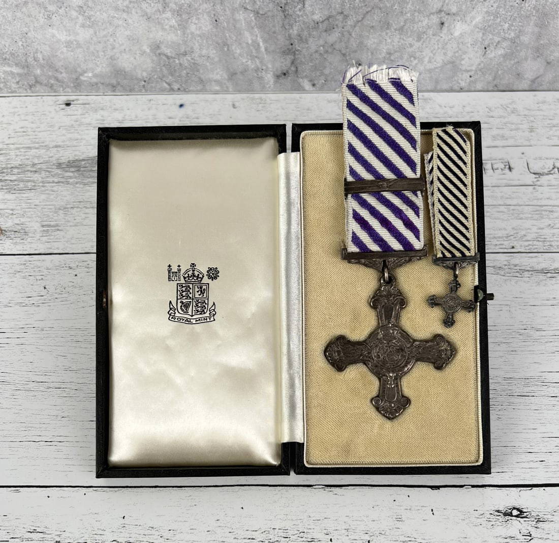 British Distinguished Flying Cross Medal Auction
