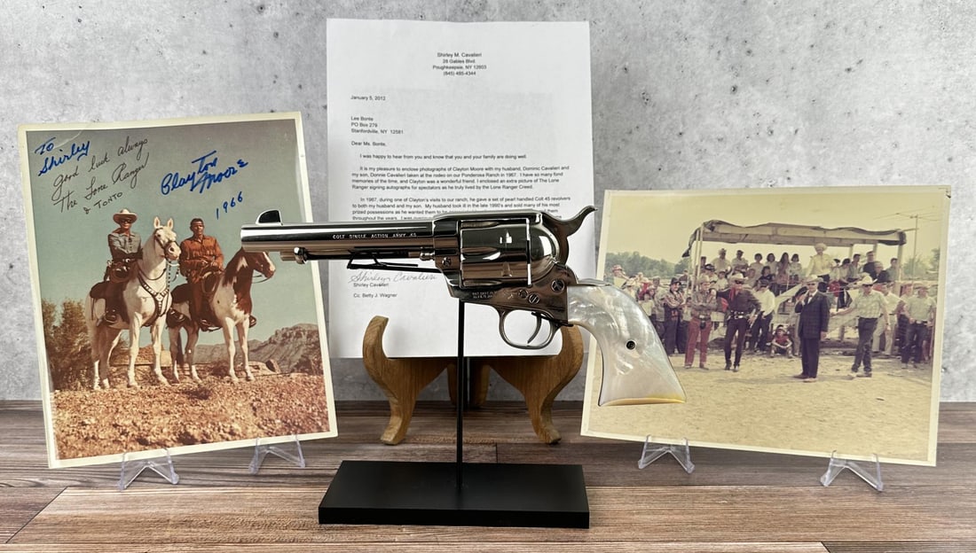 Lone Ranger Owned Colt Single Action Army Revolver Auction