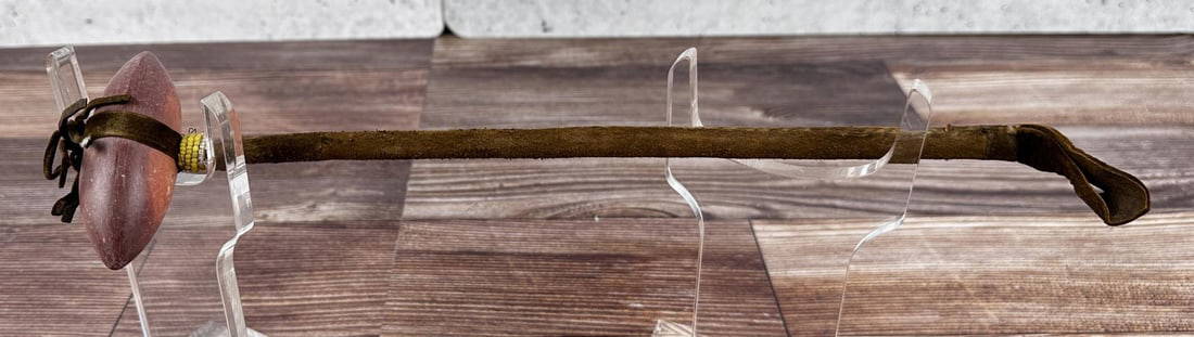 Native American Indian Pipestone War Club Auction