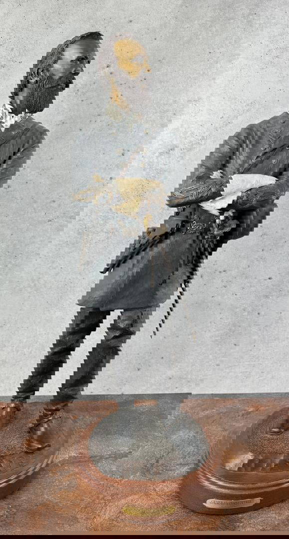 R Scott Nickell General Longstreet Bronze Auction