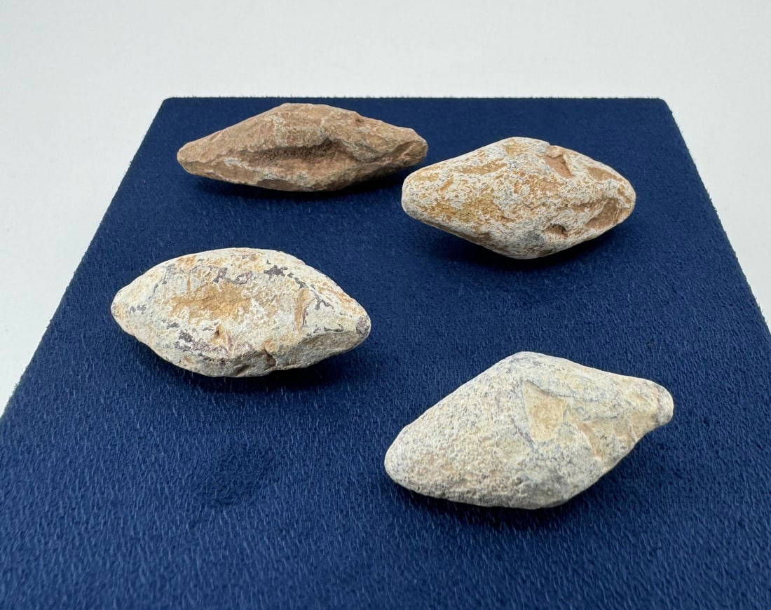 Ancient Roman Lead Slingshot Bullets Auction