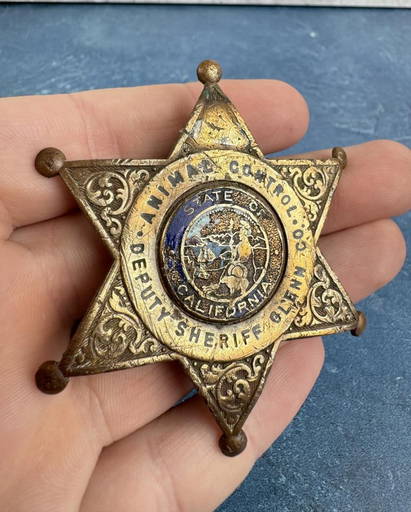 Glenn County California Animal Control Badge