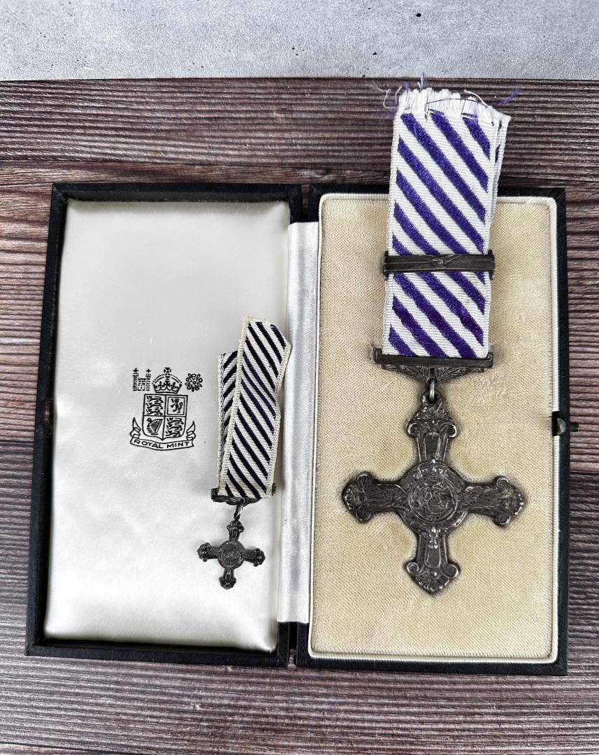 British Distinguished Flying Cross Medal Auction