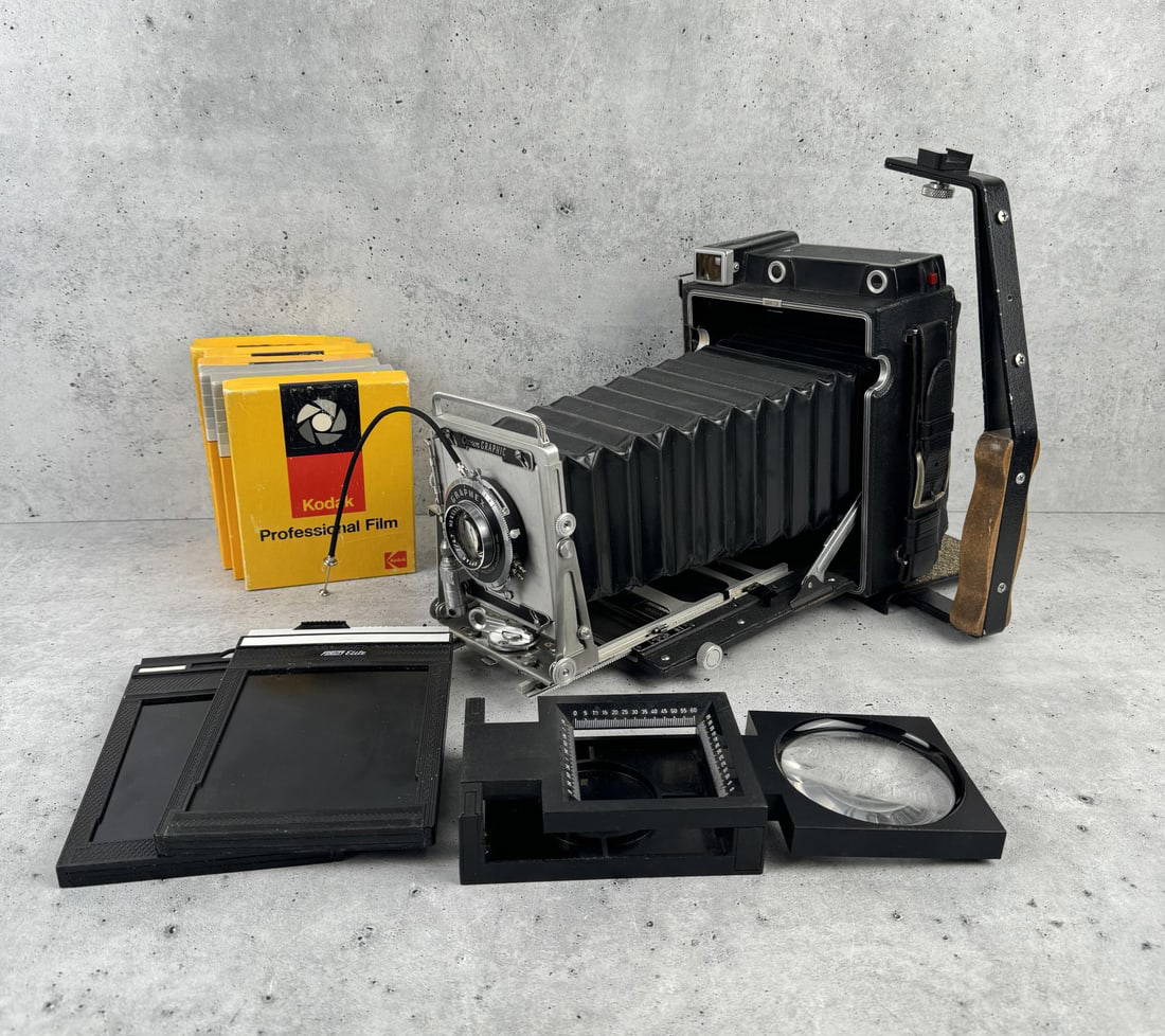 Graflex Crown Graphic 4x5 Large Format Camera Auction