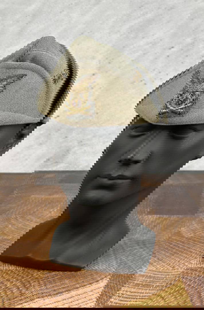 Ww2 Italian 1st Artillery Corps Bustina Cap Hat Auction