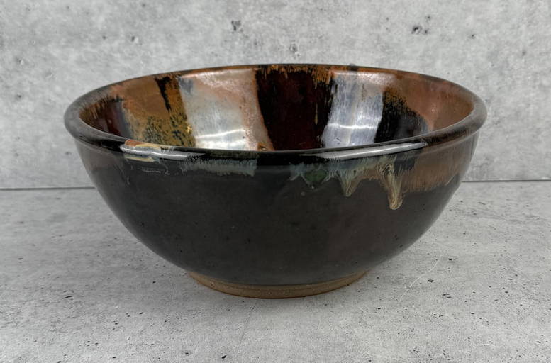 Prairie Fire Pottery Beach North Dakota Bowl