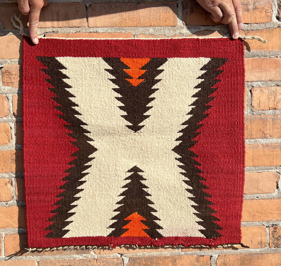 Navajo Ganado Indian Blanket Rug Auction