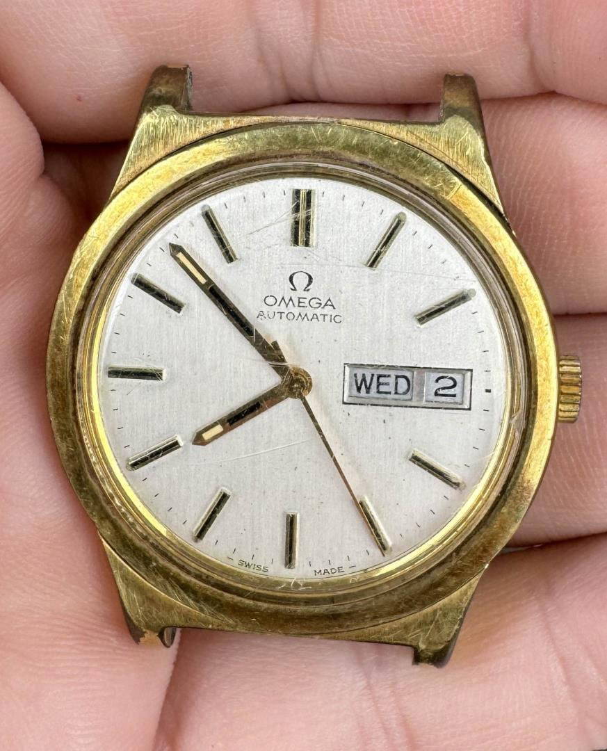 Omega Automatic Day Date Watch 1020 Cal Auction